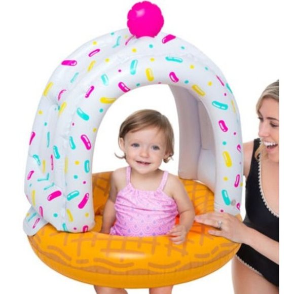 Sun Squad | Toys | Sun Squad Inflatable Pool Ice Cream Cutie Lil Canopy ...